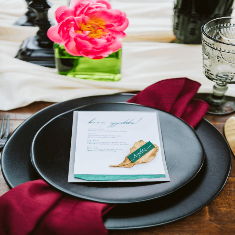 Heirloom Charcoal Dinner Plate - Pacific Party Rentals